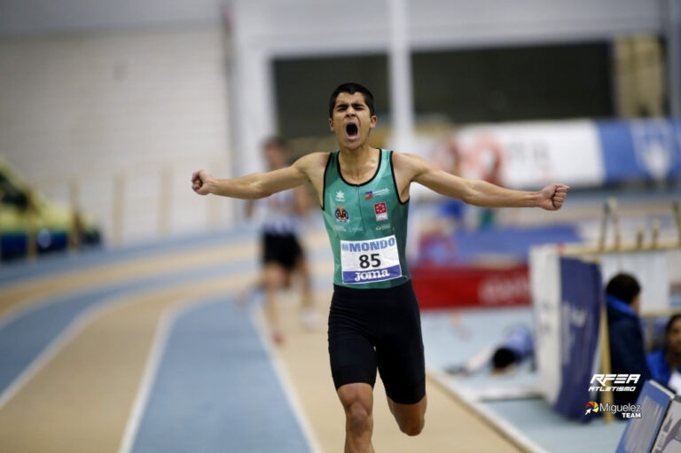 Mohamed Attaoui, Campeón de España sub 23 de 1.500 bajo techo con ...